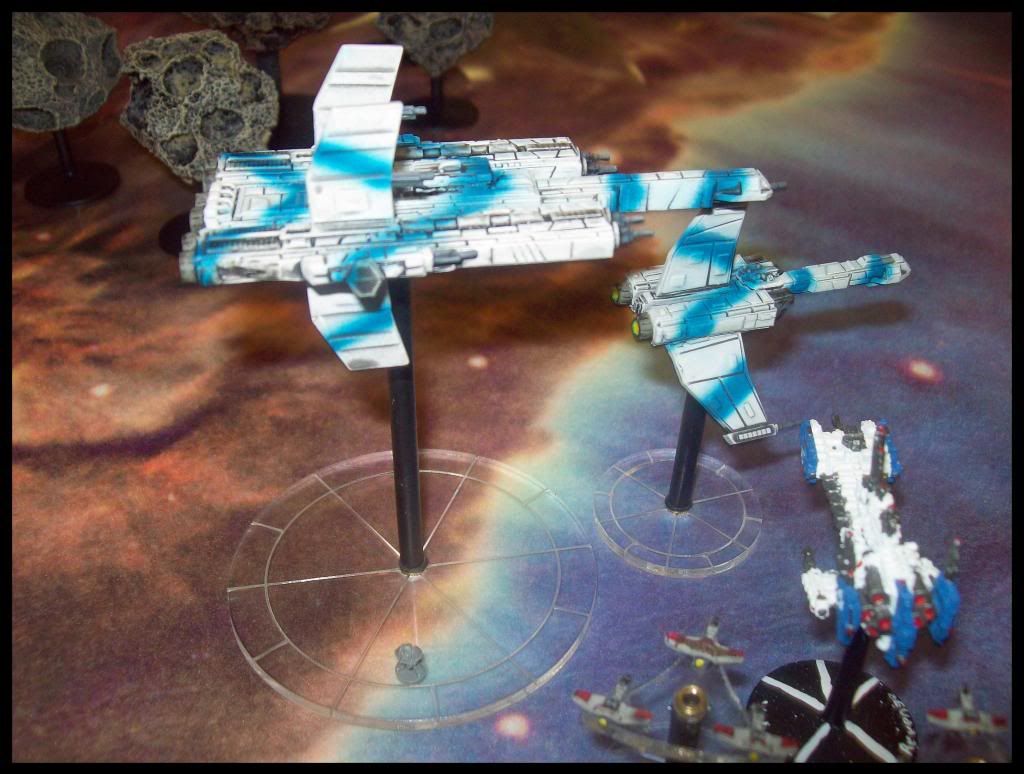 [TMP] "Full Thrust AAR BFG Space Marines vs Brigades Americans" Topic